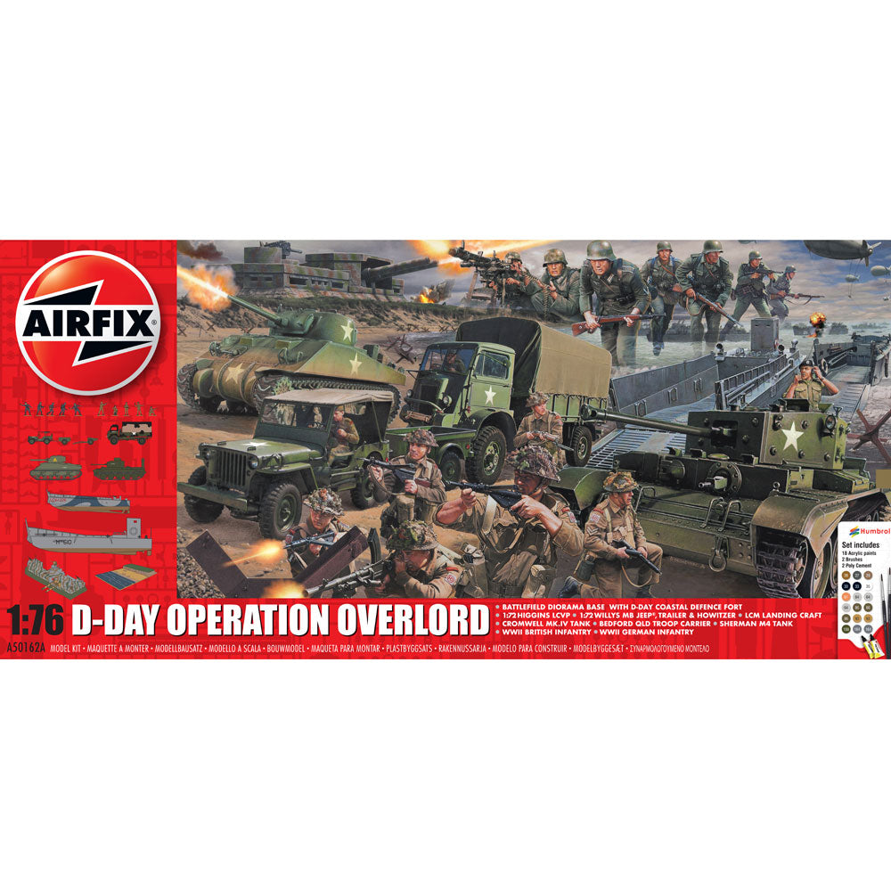 AIRFIX D-DAY 75TH ANNIVERSARY OPERATION OVERLORD GIFT SET 50162 ...
